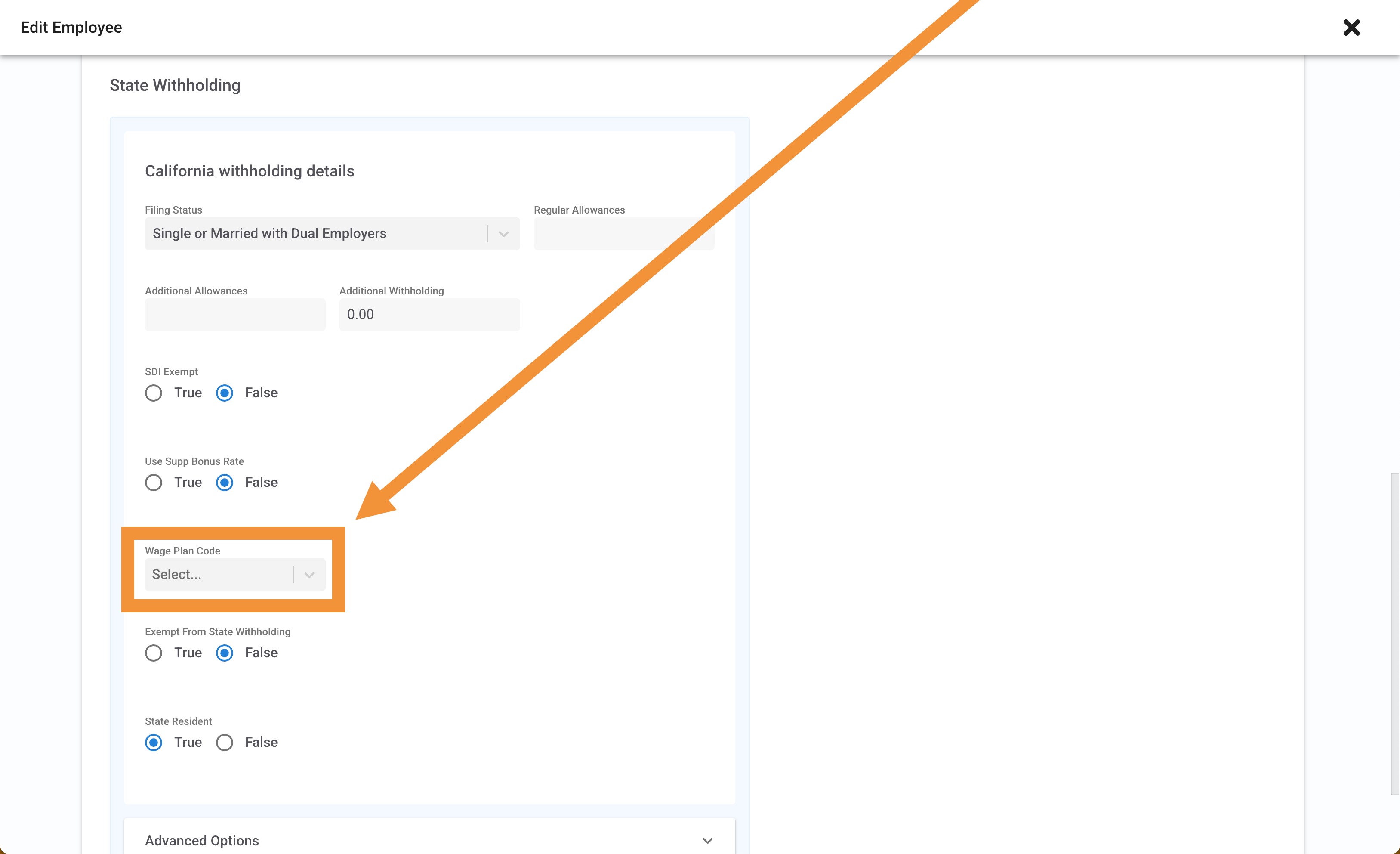 Wage plan codes and California workers – Help Center Home