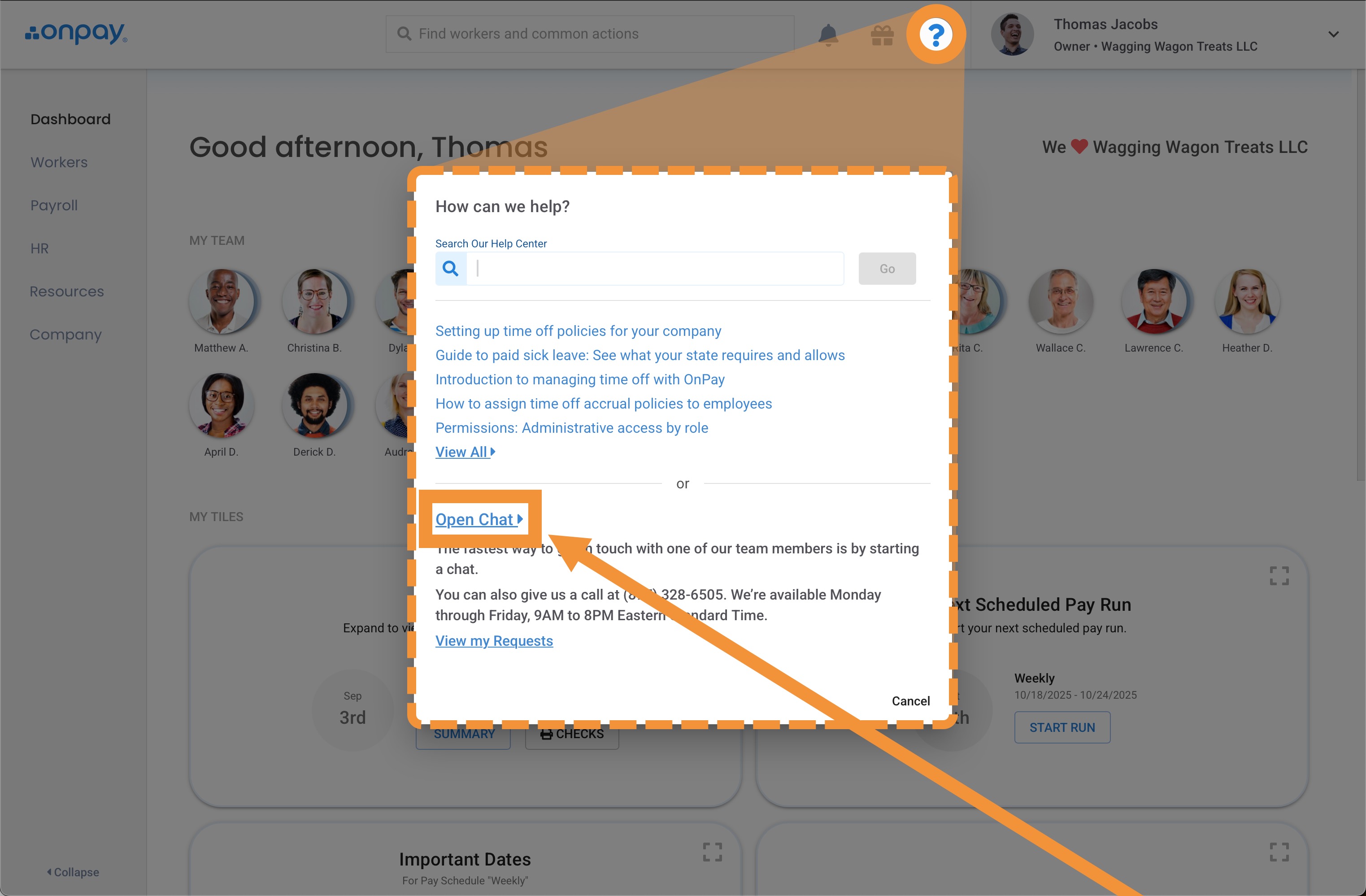 How to request support – Help Center Home