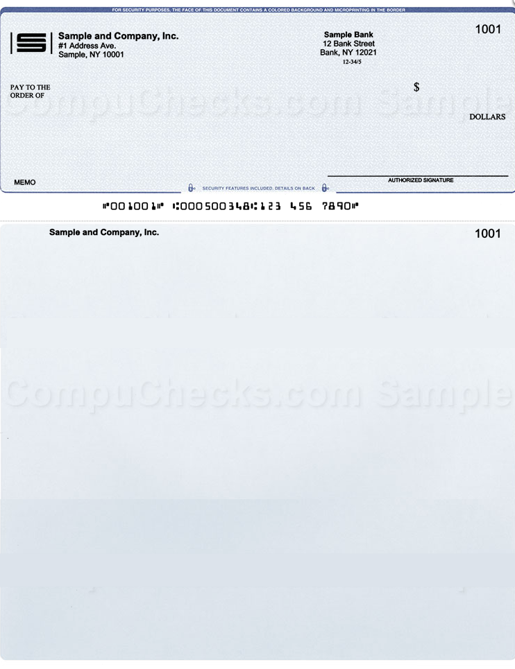 Obtaining check stock – Help Center Home